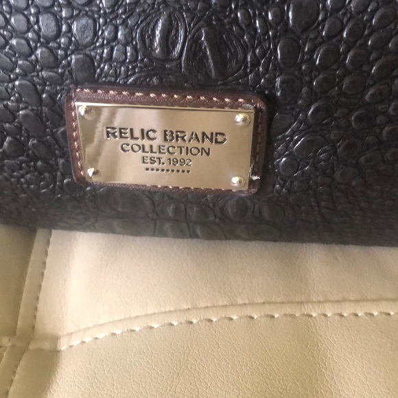 Relic | Bags | Relic Brand Moc Croc Tote W Front Back Design | Poshmark